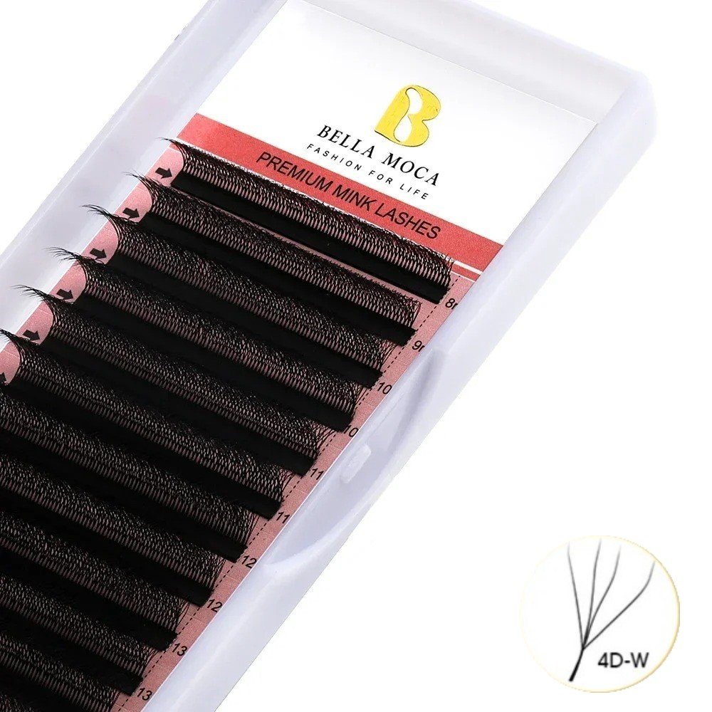 Cílios Bella Moça Volume Egípcio 4DW 0,07D 13mm